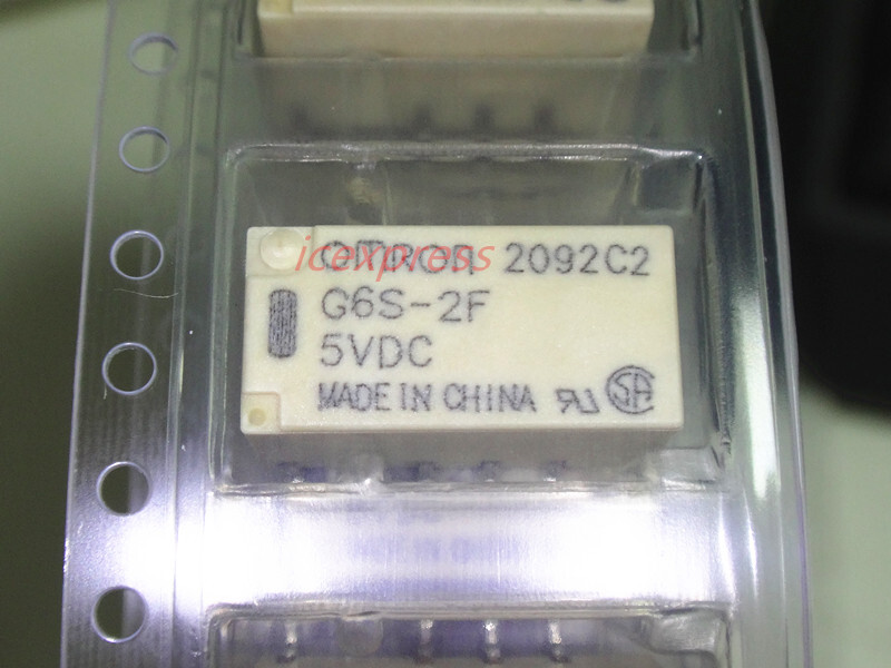 10pcs 8pins G6S-2F-5VDC 2A Omron Relay | eBay