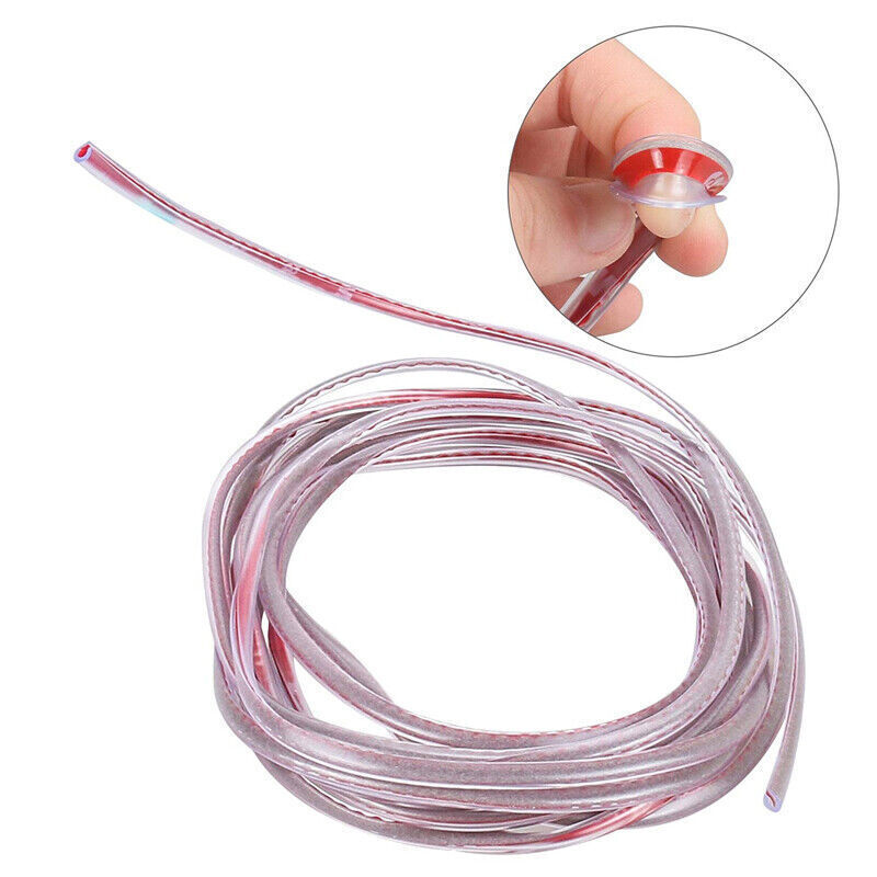 5m U Shape Clear Rubber Seal Car Door Edge Guard Molding Trim ...