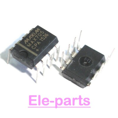 10 PCS MAX705CPA DIP-8 MAX705 Low-Cost μP Supervisory Circuits IC Chip ...