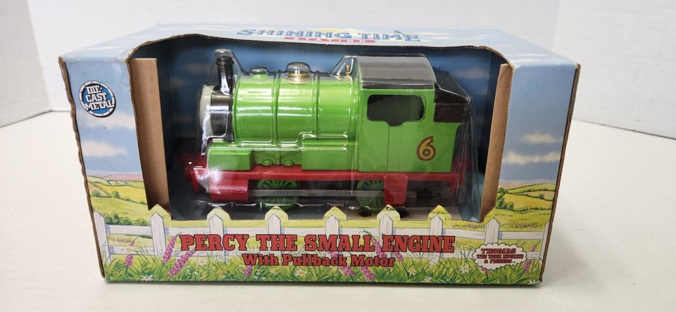 Vintage Thomas The Tank Engine Percy Pullback Die Cast ERTL Shining ...