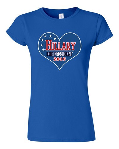 Junior Hillary for President 2016 Love Vote Election Campaign DT T ...