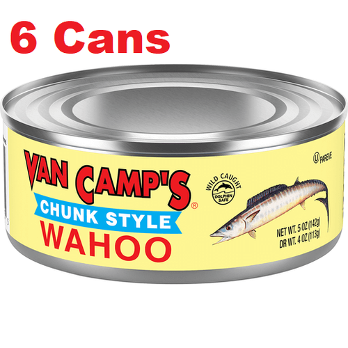 Van Camps Chunk Style Wahoo Tuna ONO (6 Cans) 48000545855 | eBay