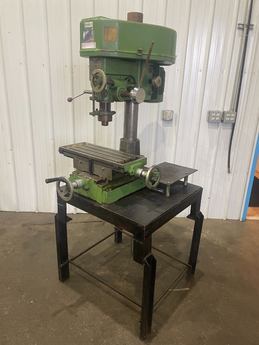 JET MODEL #16 VERTICAL DRILLING AND MILLING MACHINE: STOCK #76882 | eBay