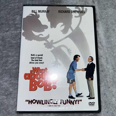 What about Bob? (DVD, 1991) Bill Murray, Richard Dreyfuss - NEW /SEALED ...