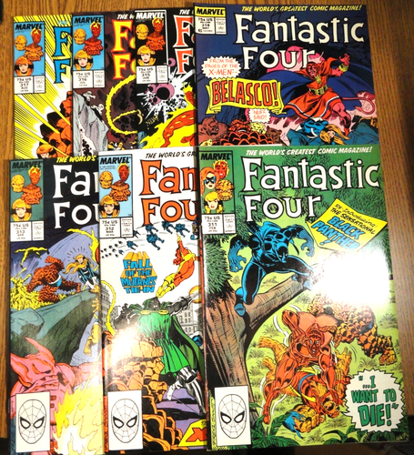 Fantastico Quattro #311 312 313 314 315 316 317 Corsa Di 7 Set 1st ...