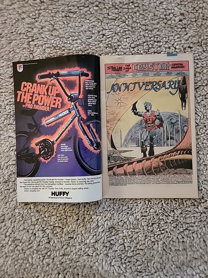 SAGA OF CRYSTAR THE CRYSTAL WARRIOR #8 MARVEL 1984 MICHAEL GOLDEN ...