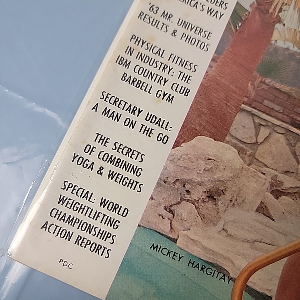 Strength & Health Bodybuilding Magazine Mickey Hargitay January 1964 | eBay
