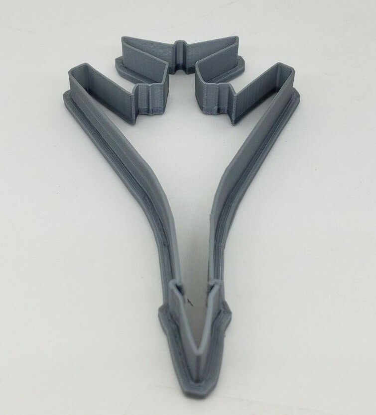 3D Printed Rockwell B-1 Lancer Cookie Cutter Silver PLA Plastic | eBay