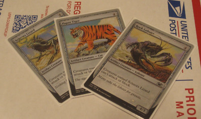 MTG Rock Paper Scissor (Lobster Tiger Lizard) Gift Set - Unsanctioned ...