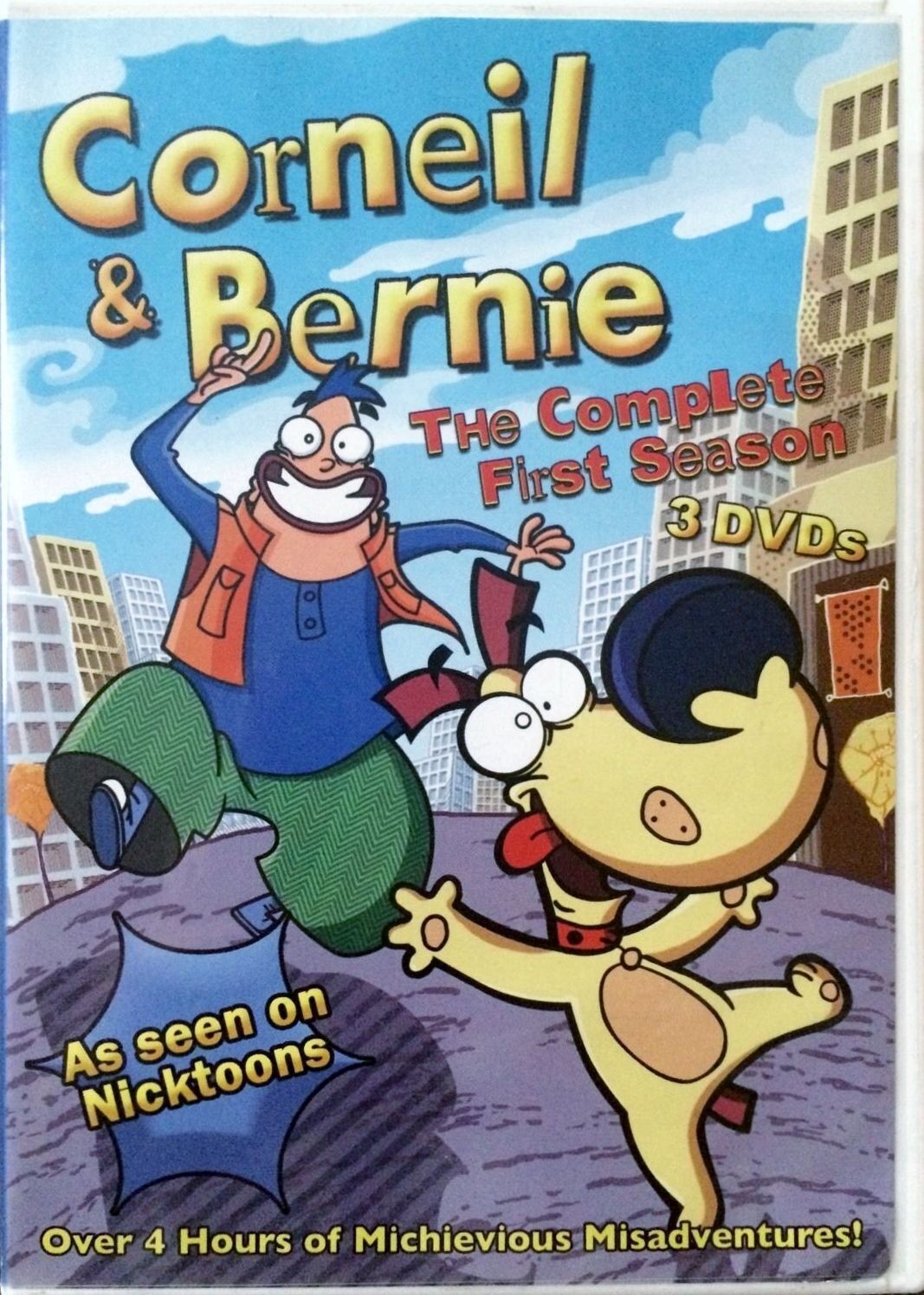 CORNEIL & BERNIE Complete Season 1 DVD 3 DISC 26 EPISODES - 4 HOURS NEW ...