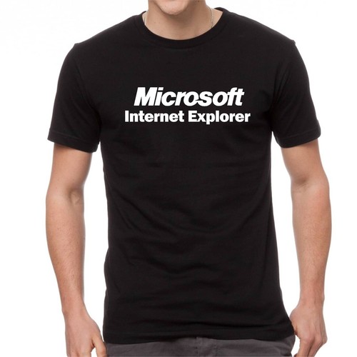 *NEW DESIGN* VINTAGE MICROSOFT INTERNET EXPLORER COMPUTERS 90'S T-SHIRT ...