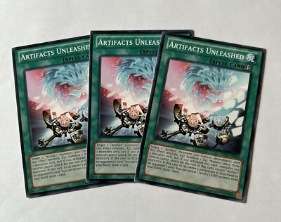 Yugioh Artifacts Unleashed 3x PRIO-EN061 Common Unlimited | eBay