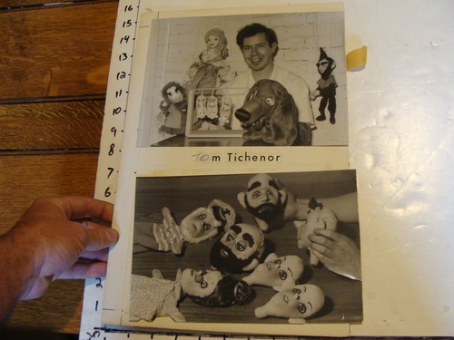 Vintage FAMOUS PUPPETEERS Photo: TOM TICHENOR, 2 photos | eBay