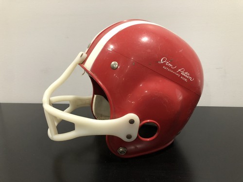 Vintage Franklin Youth Toy Football Helmet Jim Patton NY Giants Rare ...