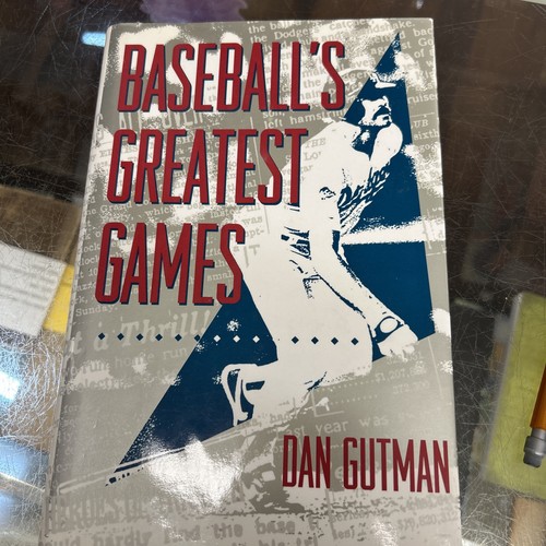 Baseball's Greatest Games by Dan Gutman (1994, Hardcover) | eBay