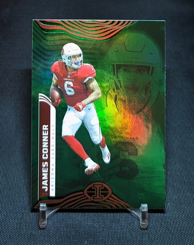 James Conner Green Emerald Foil Parallel Exclusive Card 2022 Illusions ...