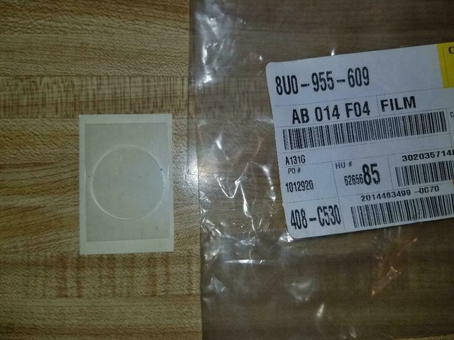 Audi 8U0955609 Genuine OEM Factory Original Film for sale online | eBay