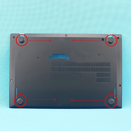 4X Rubber Pad Bottom Case Rubber Feet Rubber Pad For Lenovo Thinkpad ...
