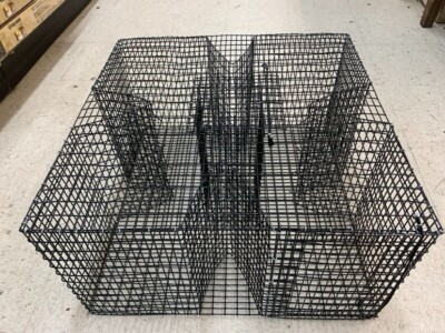 Large Perch Trap with Vinyl Coated Galvanized Wire - Size: 23" x 23 ...
