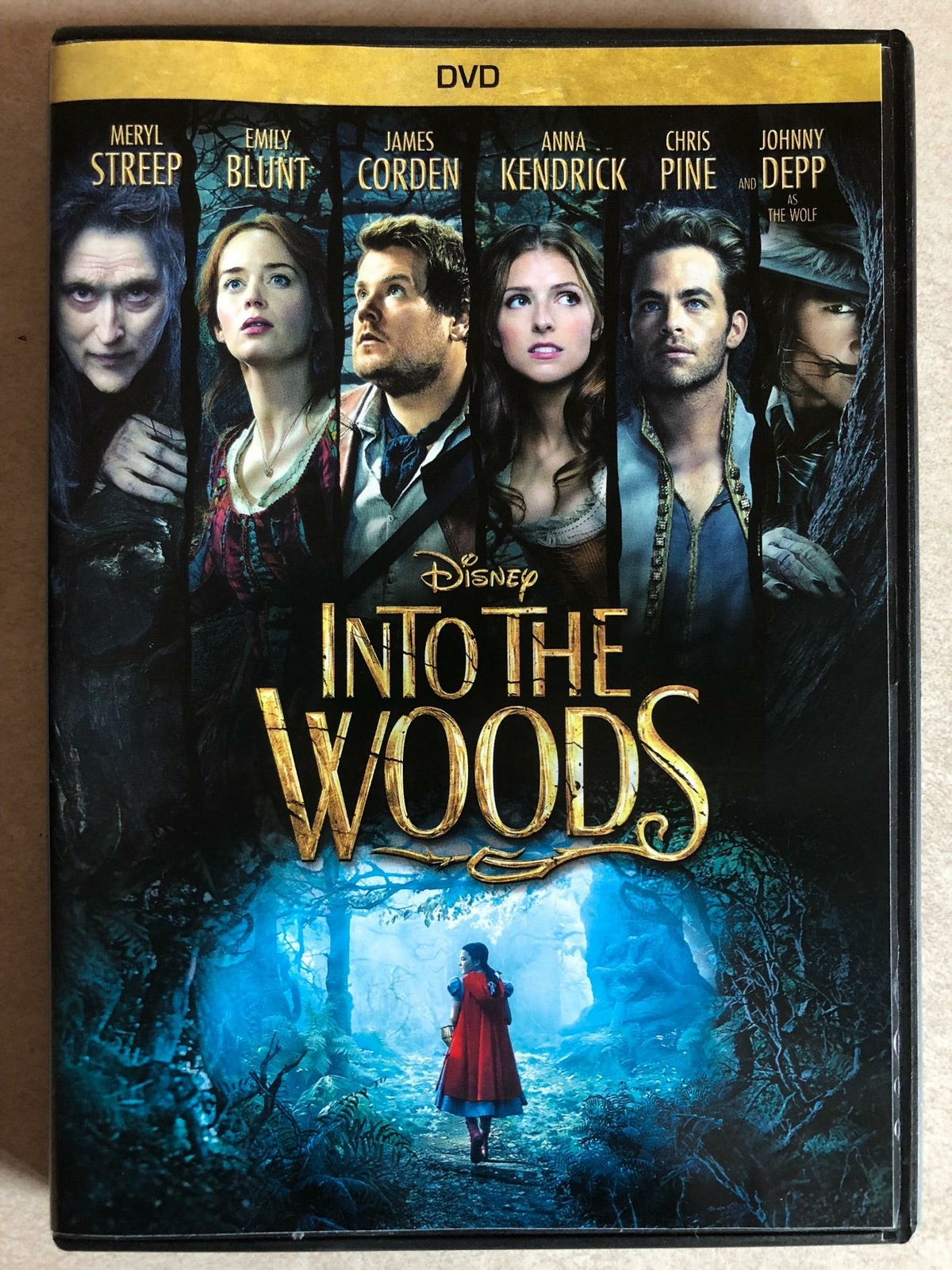 Into the Woods (DVD, 2014, Disney) - K10 786936845884| eBay