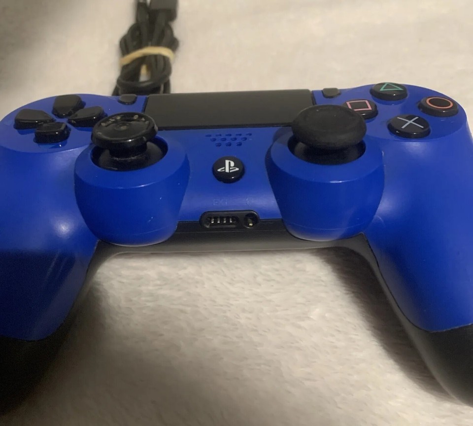 Genuine Sony PlayStation 4 DualShock Wireless Controller Blue In Good ...