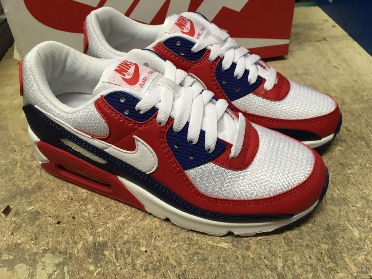 Nike Air Max 90 White And Red