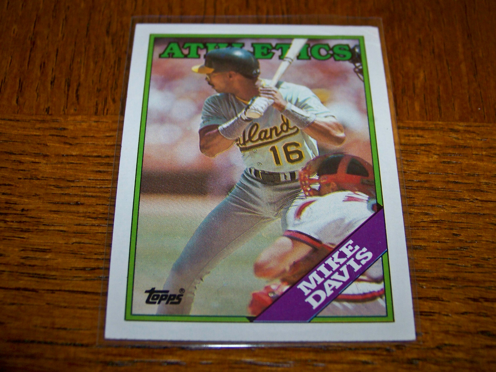 ATHLETICS A'S MIKE DAVIS 1988 TOPPS #448 | eBay