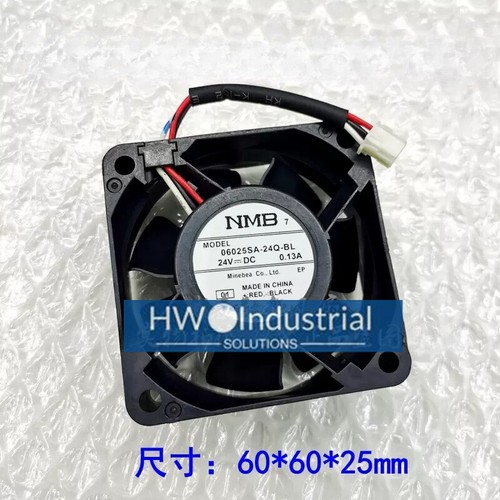NMB 06025SA-24Q-BL 24V 0.13A 6025 6CM Yaskawa Drive Cooling Fan | eBay