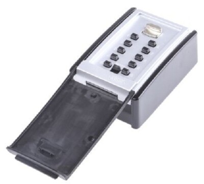 Abus 767-COMBINATION LOCK KEY BOX 120x80x45mm Wall Mounted, Black ...