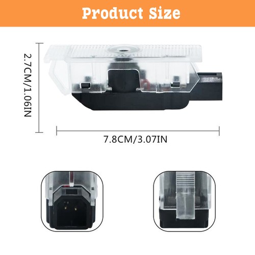 NEW LED For Challenger Scat Pack Door Courtesy Puddle Lights 6.4L R/T ...