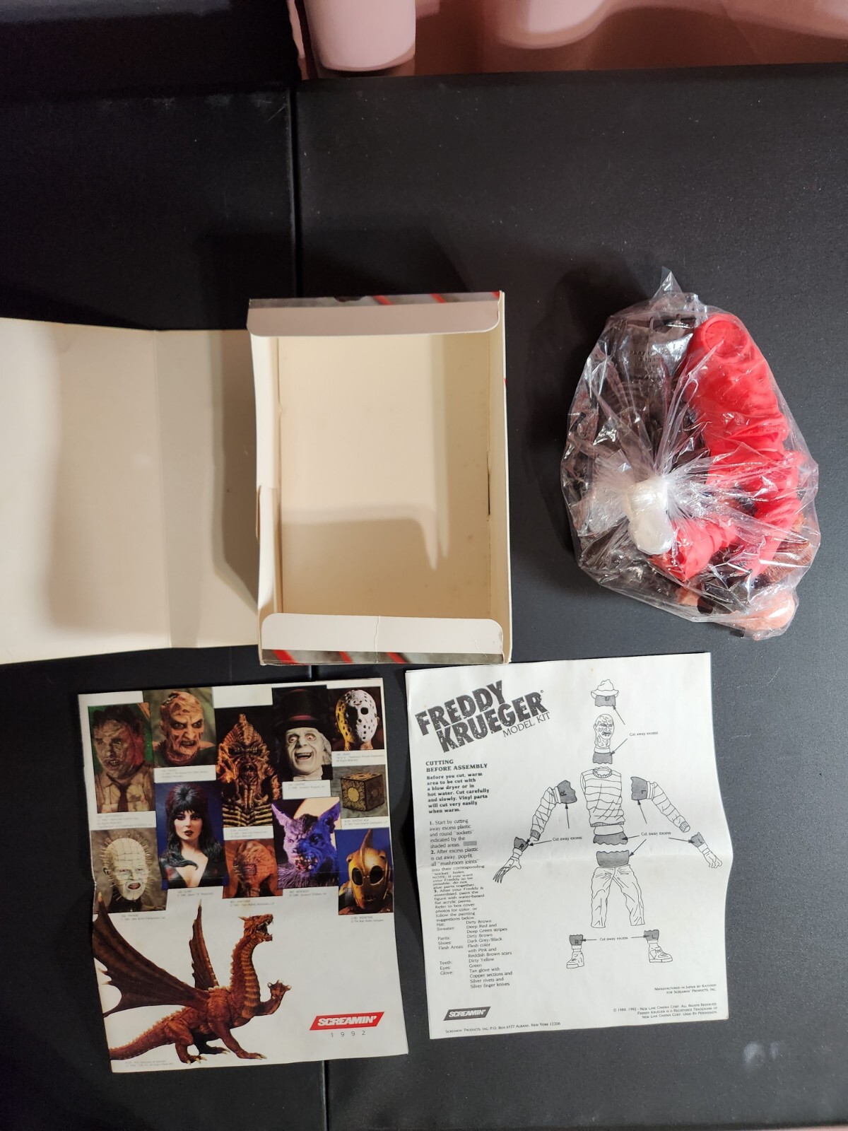 Freddy Krueger Model Kit from Screamin' | eBay