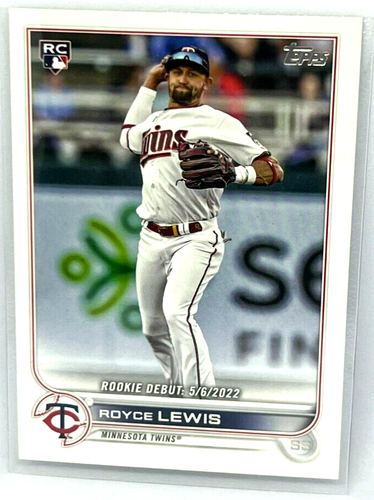 Royce Lewis Rookie 2022 Topps Update Series Baseball # US149 | eBay UK
