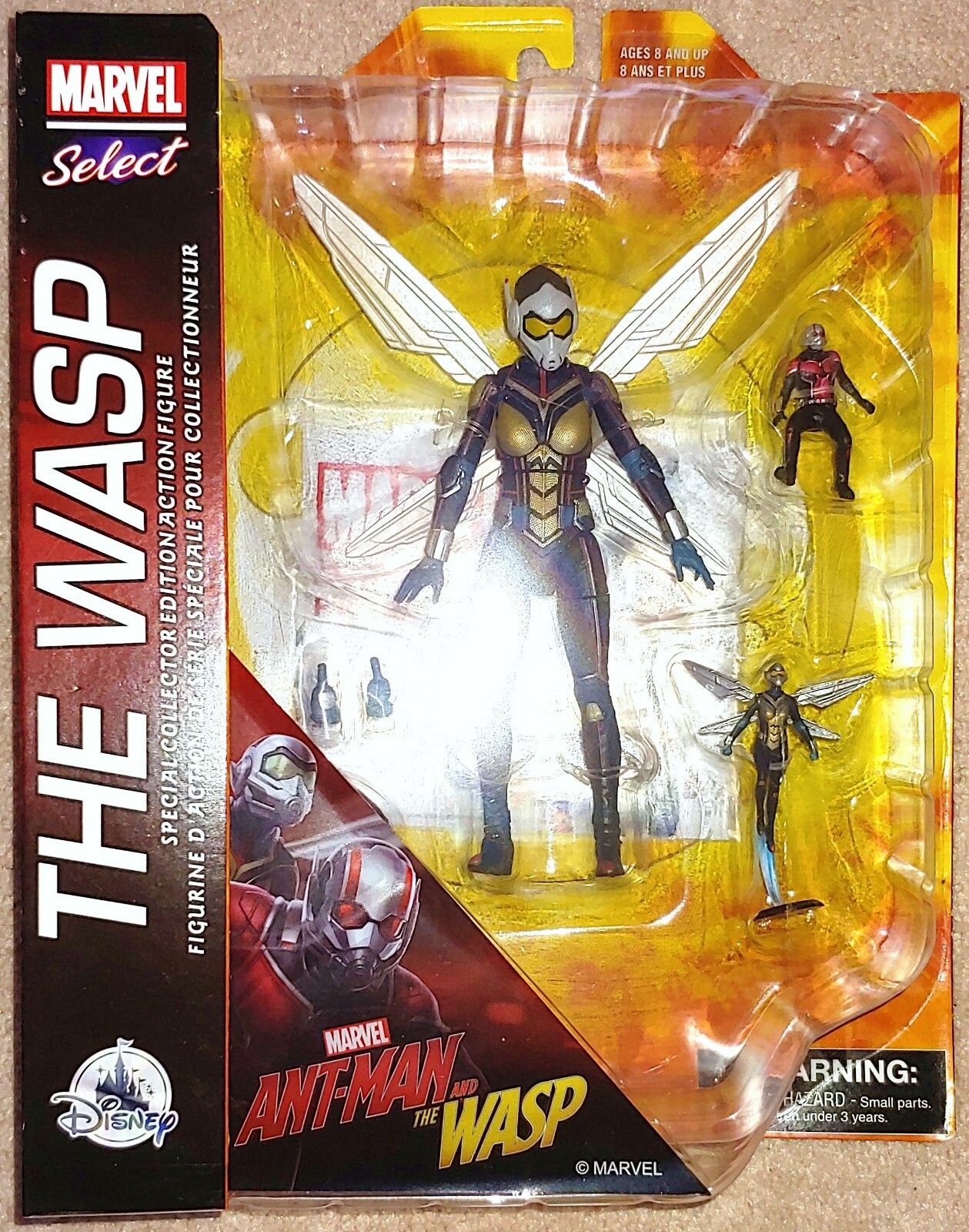 Diamond Marvel Select MCU Ant-Man and The Wasp Movie The Wasp figure ...
