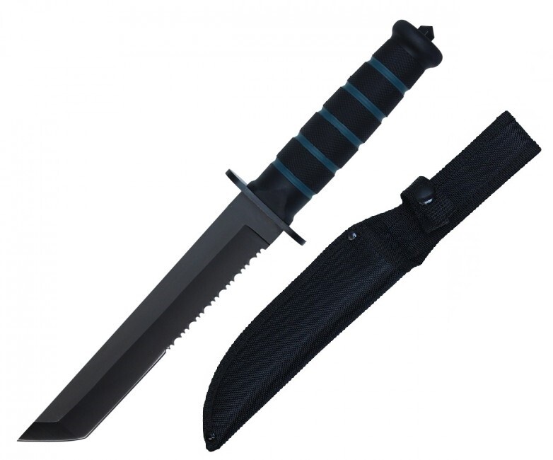 Serrated Combat Knife