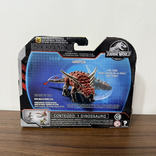 Jurassic World Sauropelta Savage Strike 2019 Mattel Dinosaur | eBay