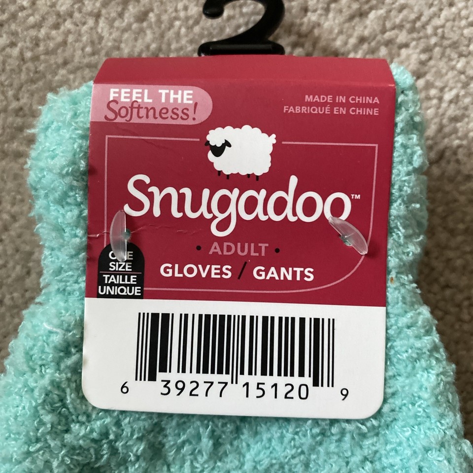 Touch Screen Compatible & Snugadoo Winter Gloves 2 One Size Blue Green ...