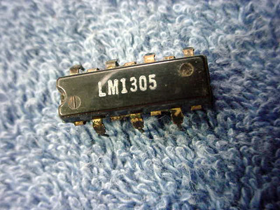 IC Chip 14 Pin LM1305 Sanyo Amplifier Integrated Chip PC Circuit new ...