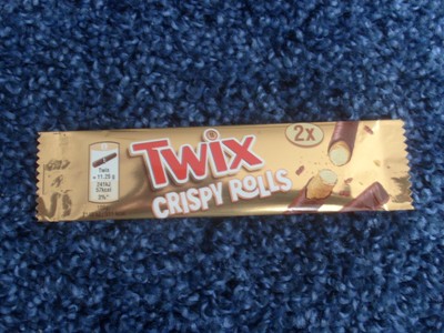 Twix Crispy Rolls (UK) chocolate wrapper | eBay