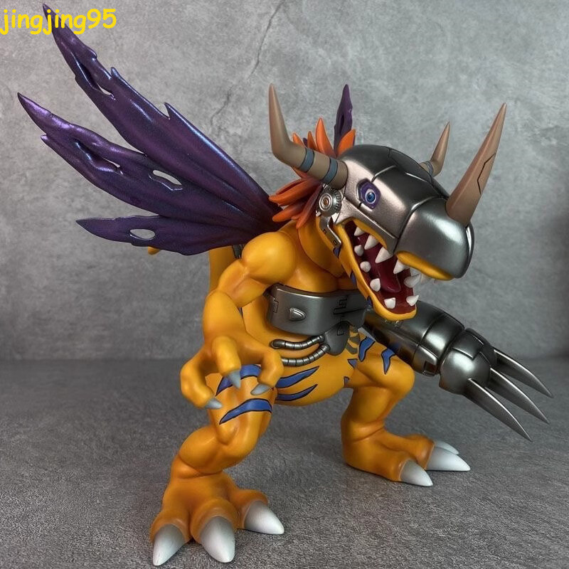 Anime Digimon Adventure Greymon PVC Action Figure Model Statue Ornament ...