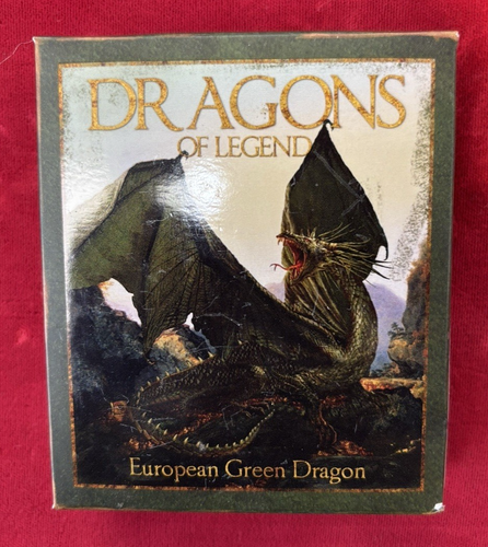 Tuvalu 1$ European Green Dragon 2013 Dragons of Legend Proof Silver ...