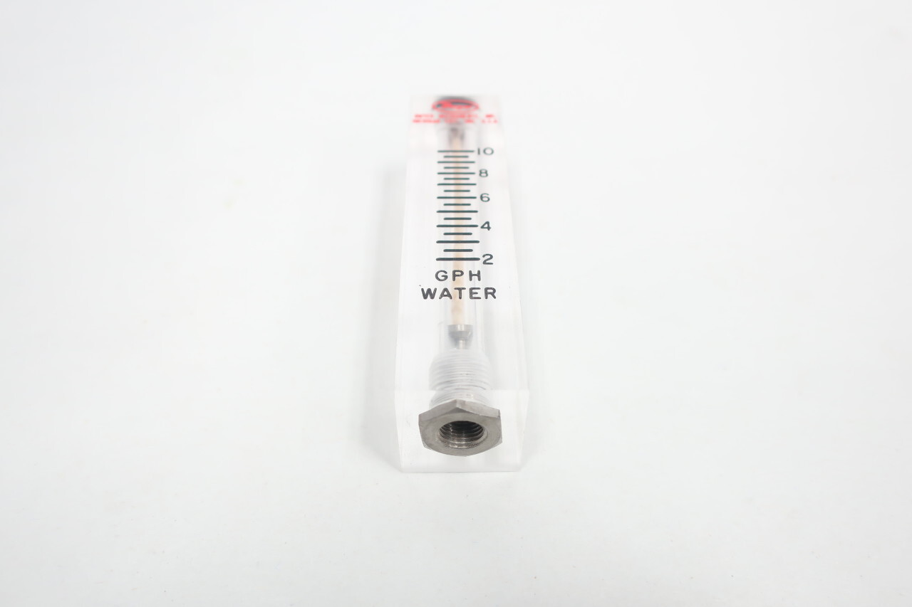 Dwyer VFA-42-EC-SS Visi-float Variable Area Flow Meter 2-10gph 1/8in ...