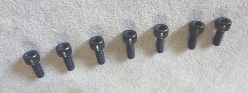 FLOYD ROSE LIC. Saddle Lock Down Screw set of 7 for Electric Guitar ...