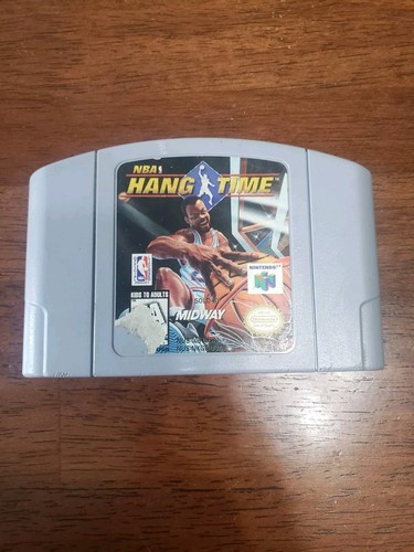 NBA Hang Time (Nintendo 64, N64) AUTHENTIC Cartridge Only TESTED ...