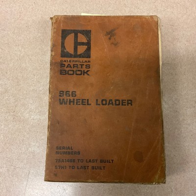 CAT Caterpillar 966 PARTS MANUAL BOOK CATALOG WHEEL LOADER sn 57H ...