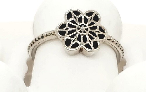 Pandora 925 assorted Flowers Daisy Primrose Magnolia rings many sizes ...