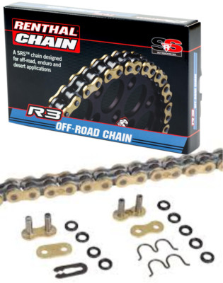 RENTHAL R3 520 O RING CHAIN GOLD MOTOCROSS CHAIN HONDA CRF250L CRF300L ...