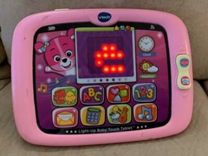 Vtech Light-Up Baby Touch Tablet Electronic Child's Learning Toy | eBay