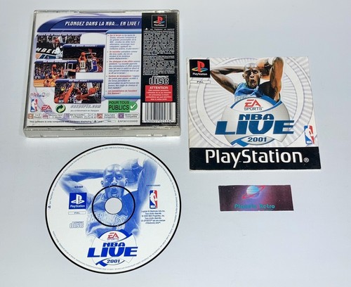 NBA Live 2001 - PS1 Sans Jaquette Avant Version Française PlayStation ...
