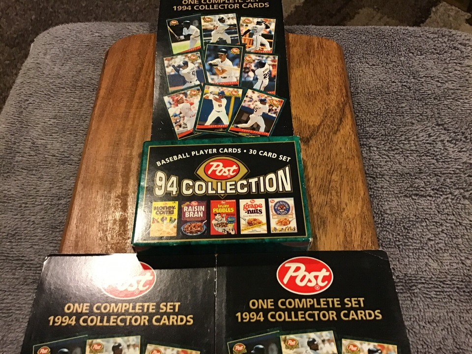1994 Post 94 Collection 30 Card Complete Set Baseball Cards (3 Sealed ...