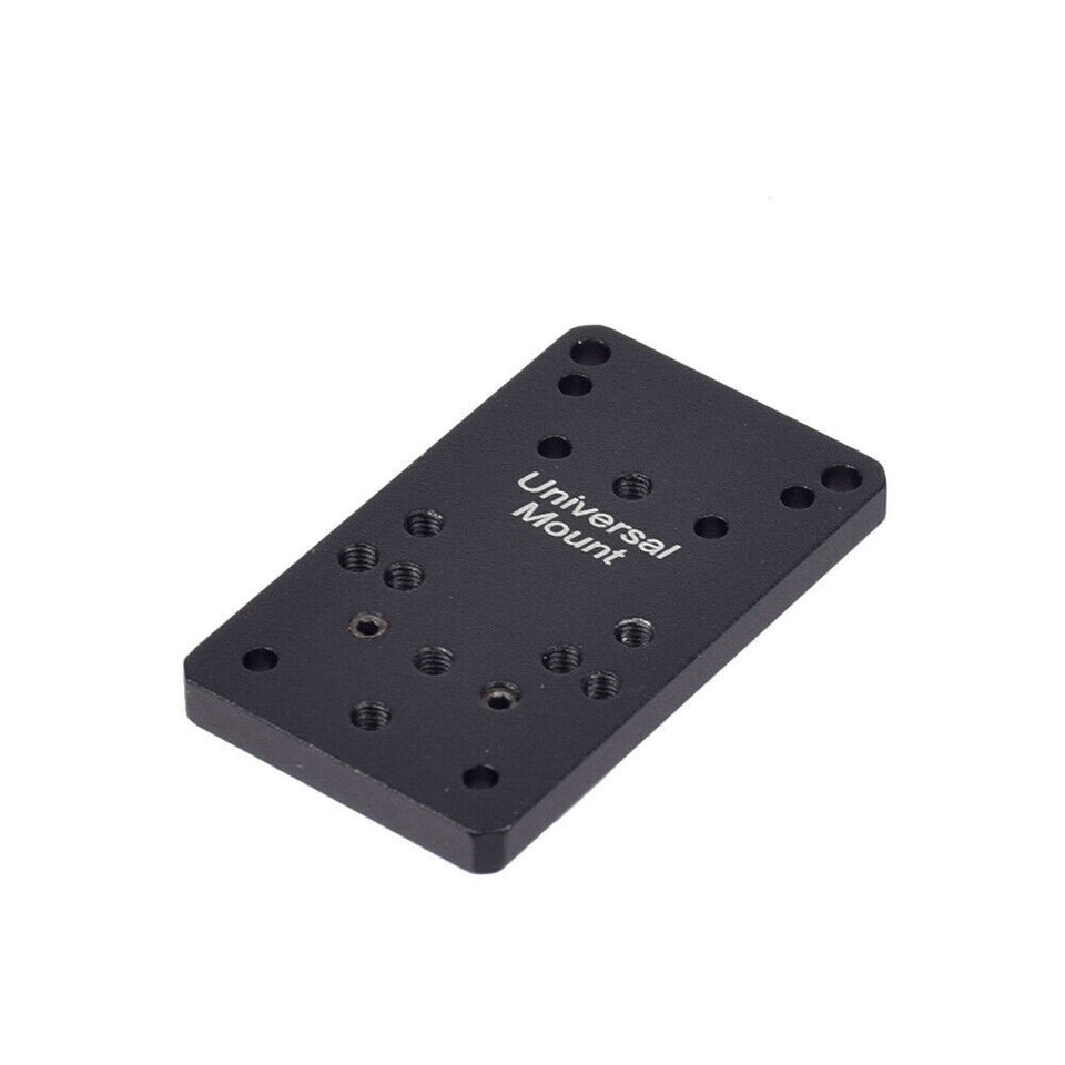 Universal All Glock Rear Sight Mount Plate Base Fit For RMR Red Dot ...